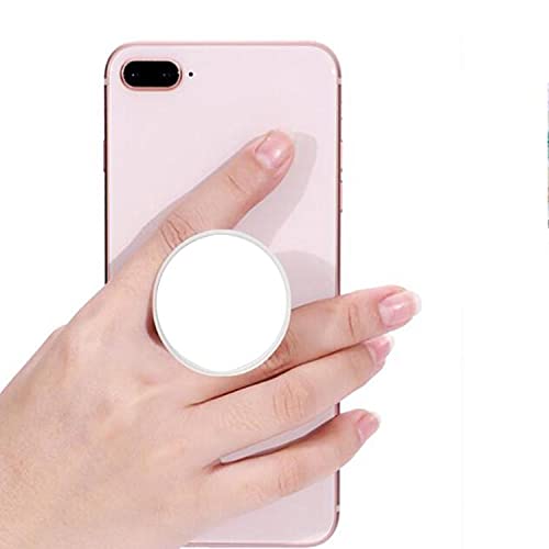 BoxWave Phone Grip Compatible with Yezz Max 2 Plus (Phone Grip by BoxWave) - SnapGrip Tilt Holder, Back Grip Enhancer Tilt Stand for Yezz Max 2 Plus - Winter White