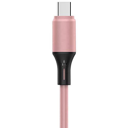 BGNTBUK Phone Charging Cables Android Type C Charging Charging Cable Suitable Phone Cable Liquid Port 1.2m Line Data Silicone Mobile Plastic Type C Charging Cable 10ft Fast Charge 90 Angle