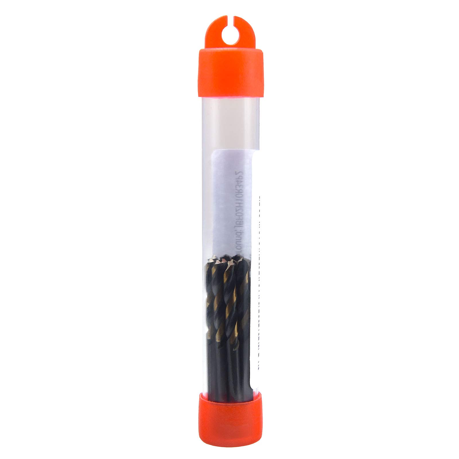 MAXTOOL 9/64" 10pcs Identical Screw Machine Drills HSS M2 Twist Stub Drill Bits Black-Bronze Fully Ground Straight Shank Short Drills; SMF02H10R09P10