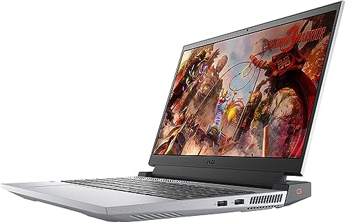 Dell G15 Gaming Laptop | 15.6" FHD 120Hz Anti-Glare Display | AMD 6-Core Ryzen 5 6600H Processor (>i7-11370H) | 16GB DDR5 1TB SSD | GeForce RTX 3050 4GB Graphics | Backlit HDMI USB-C Win11 Silver