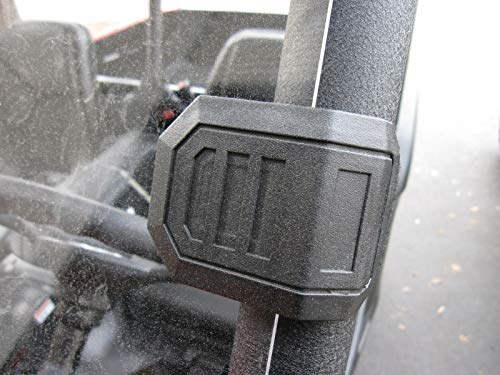 Chikia 6PCS Front Windshield Mount Clamps Straps Kit Compatible For Hisun UTV 400 500 700 800 strike550 Massimo msu 500 700 Axis 500 700 Coleman 500 700 Cub Cadet 500 700 Bennche 500 700