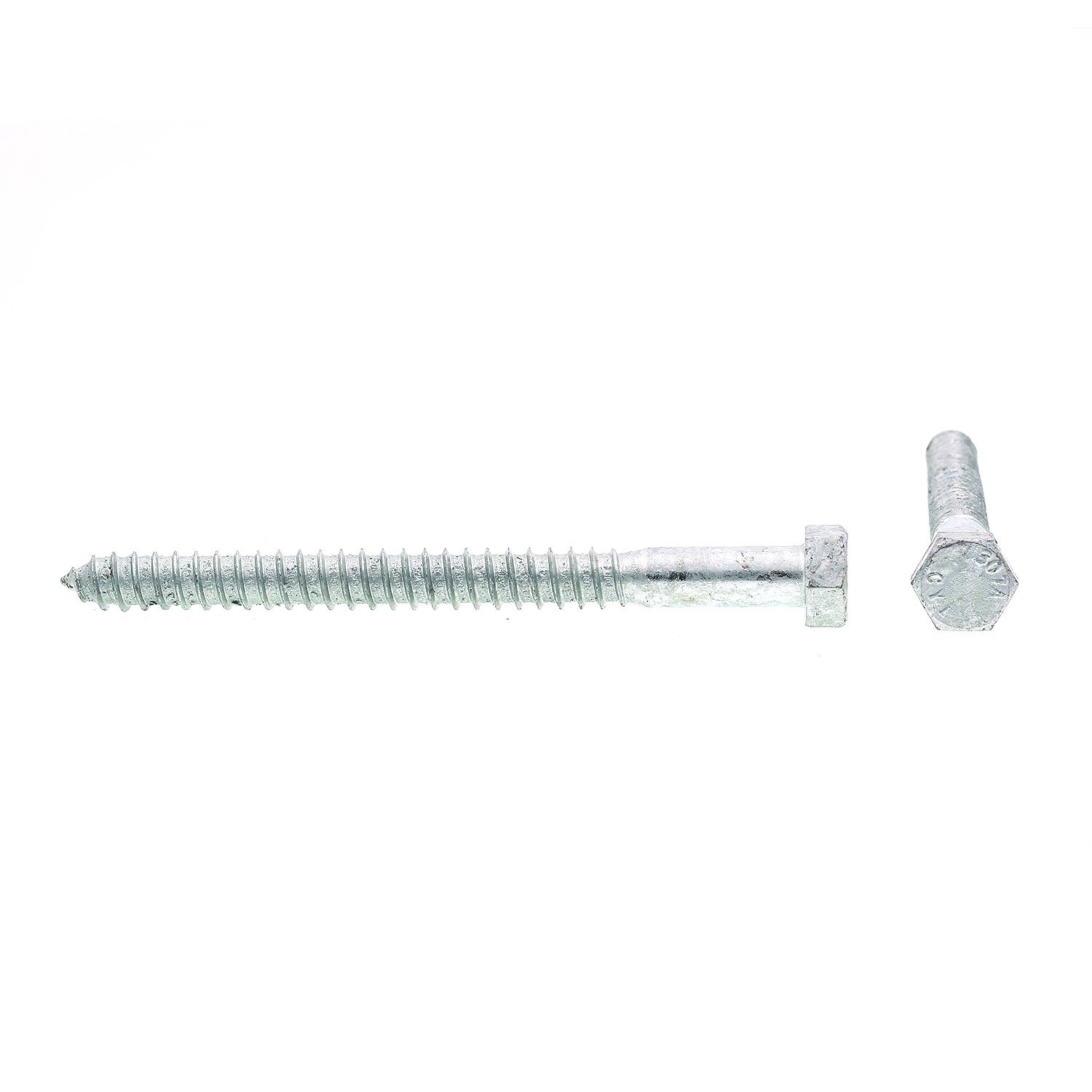 Prime-Line 9057170 Hex Lag Screws, 1/2 In. X 6 In., A307 Grade A Hot Dip Galvanized Steel (25 Pack)