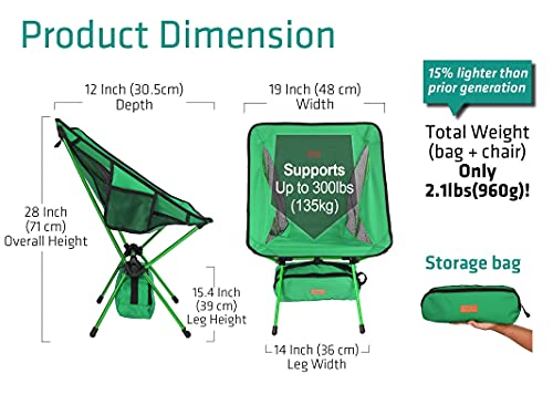 Backpacking Chair, Portable Camping Chair, Folding Chairs Camping, Camp Chairs for Adults, Folding Camping Chair, Lightweight Camping Chair.