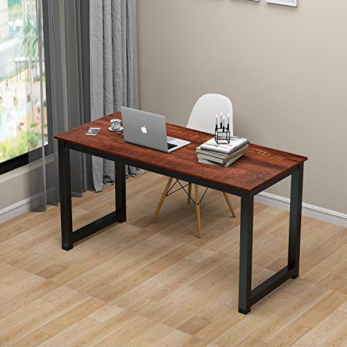 AMA Maker Computer Desk Modern Stylish Table for Home Office (55inch, Sandalwood)