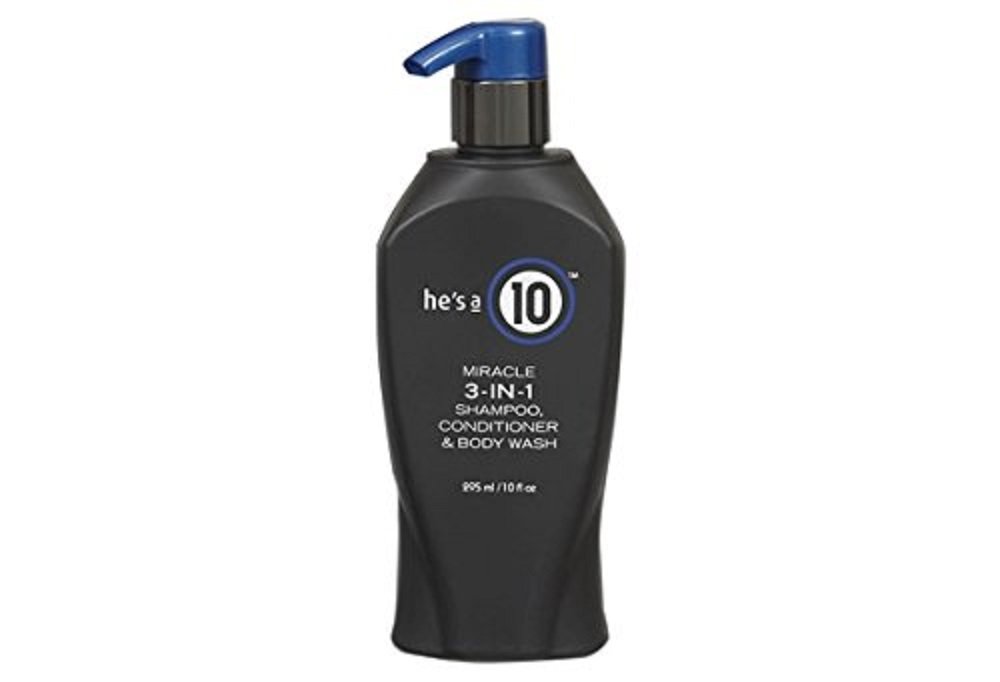 It's a 10 Haircare He's A Miracle 3-in-1 Shampoo, Conditioner and Body Wash, 10 fl. oz.