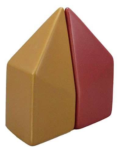 Ebros Gift Frank Lloyd Wright Organic Architecture Geometry Florida Southern College Annie Pfeiffer Chapel Triangles Earth Tone Colors Ceramic Salt And Pepper Shakers Set