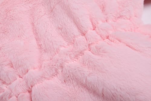 MINKIDFASHION Baby Girls Winter Autumn Warm Jacket Coat (5T, Pink)