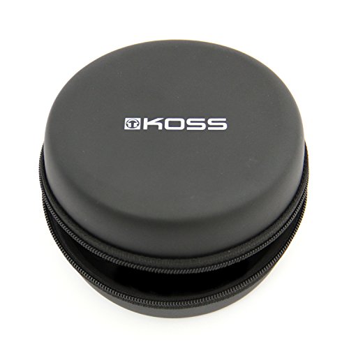 Koss Porta Pro Official Hard Carry Case, Hard Shell Construction, Designed Specifically for Porta Pro, Black