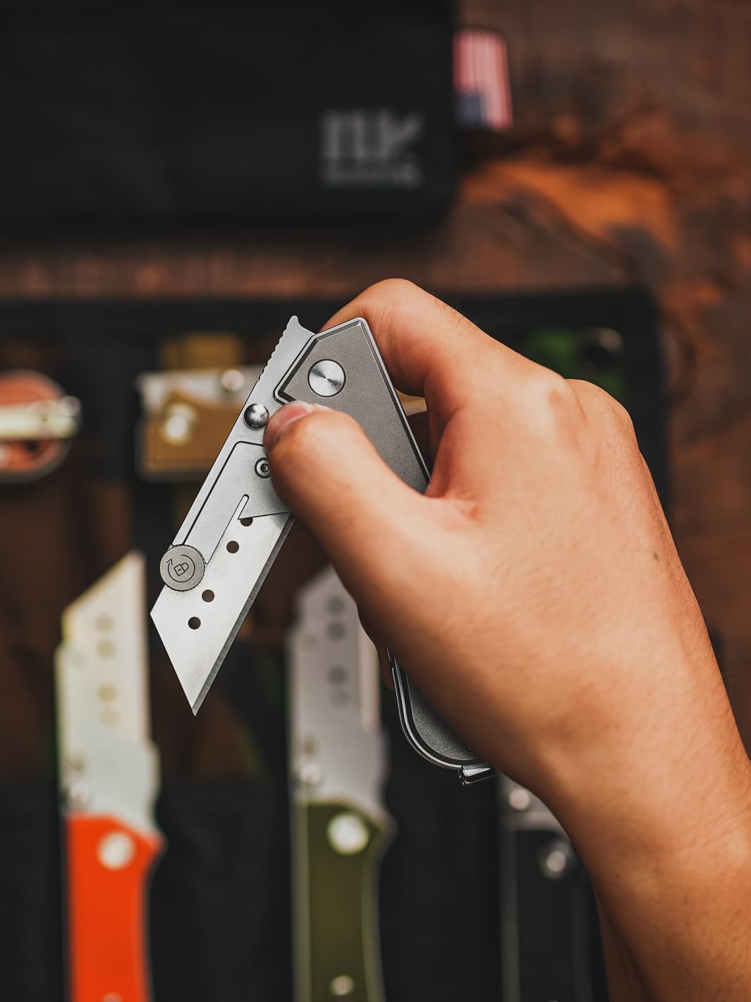 NUKNIVES Knife Blades for U23 Kumpanter Folding Utility Knife, Utility blades