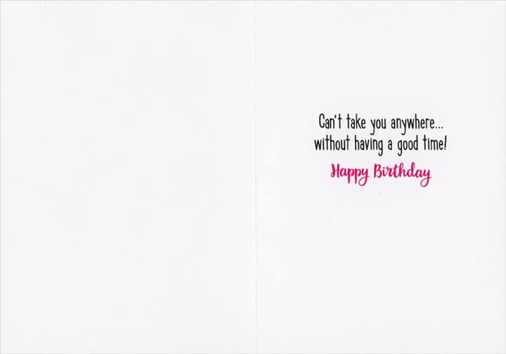 Avanti Press Women Touching Statue Funny/Humorous Feminine Birthday Card for Woman/Her