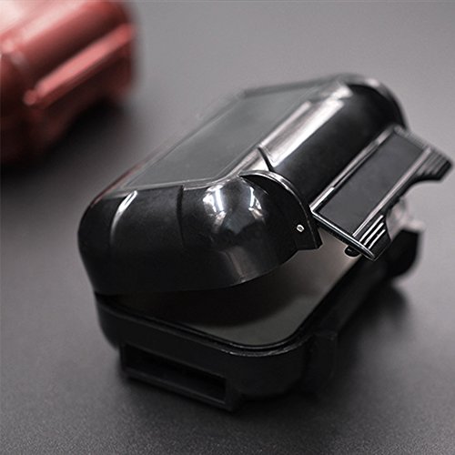 KZ ABS Hard-Sided Multifunction Protective Case for Earphones, in-Ear Monitors, Eartips (Black)
