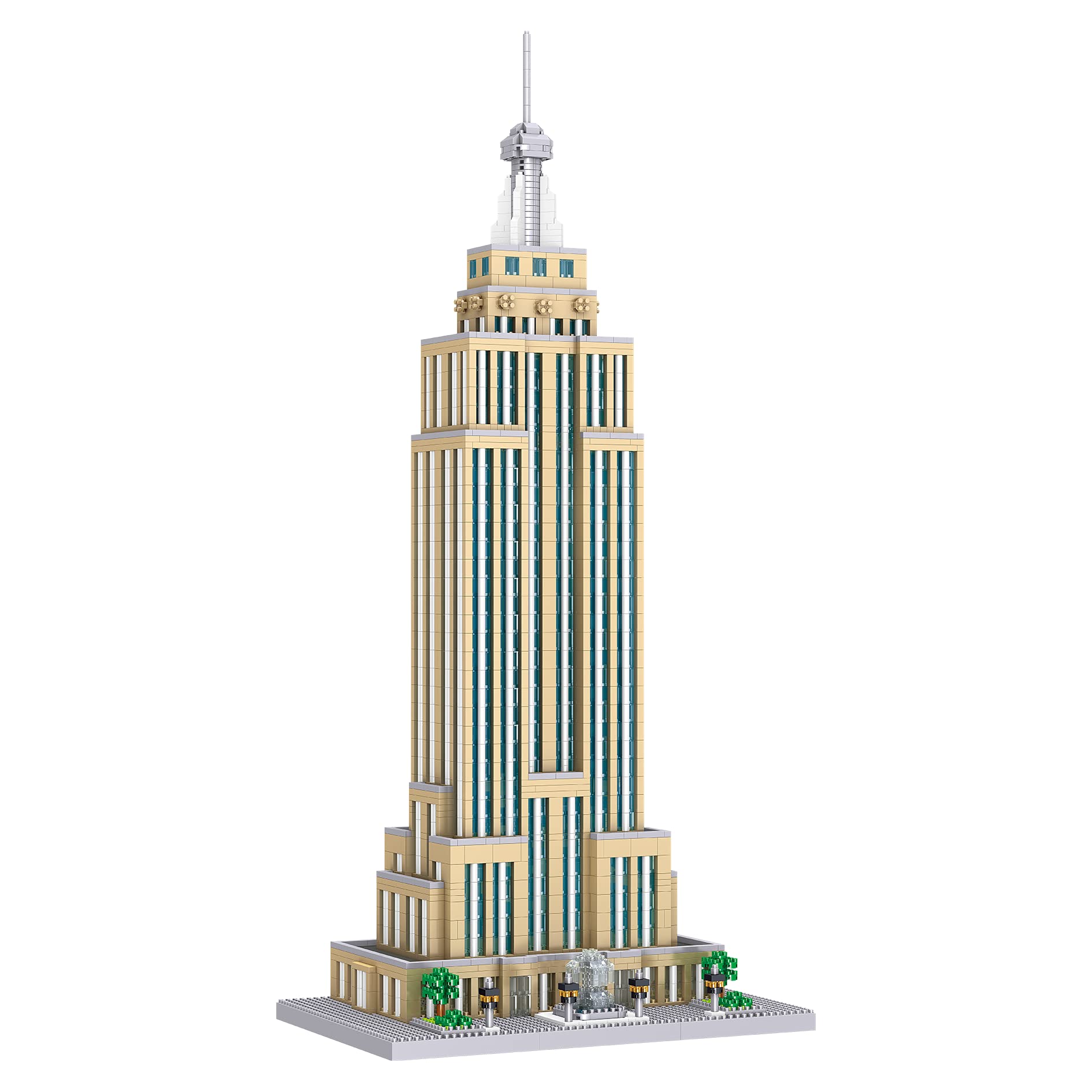 dOvOb American Architecture Micro Blocks Set(3819PCS) - World Famous Architectural Model Toys Gifts for Kid and Adult