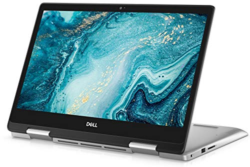 Dell Inspiron 14 5000 2-in-1 convertible Laptop 14 inch, FHD Touchscreen, AMD Ryzen 7 3700U, 512GB SSD, 8GB RAM, Windows 10 home, Silver , i5485-A711SLV-PUS