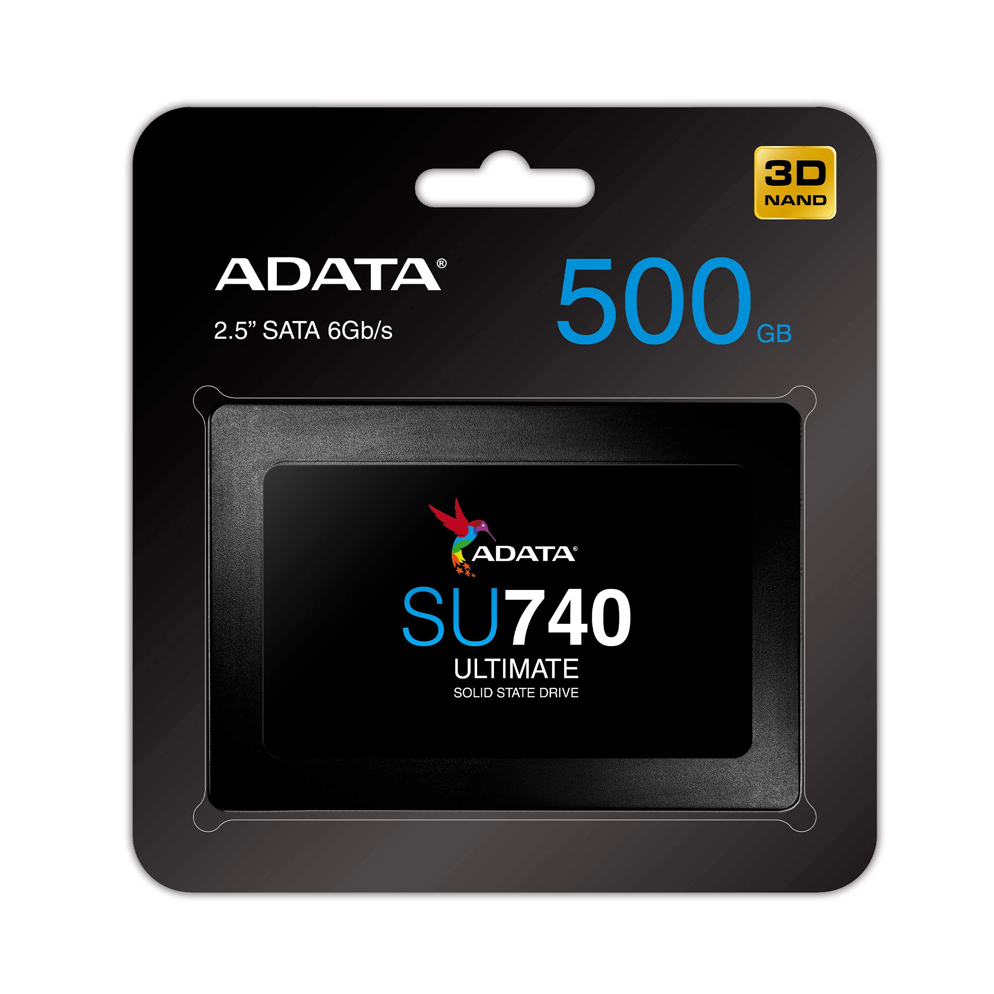 ADATA Ultimate Series: SU740 500GB Internal SATA Solid State Drive (ASU740SS-500G-R)