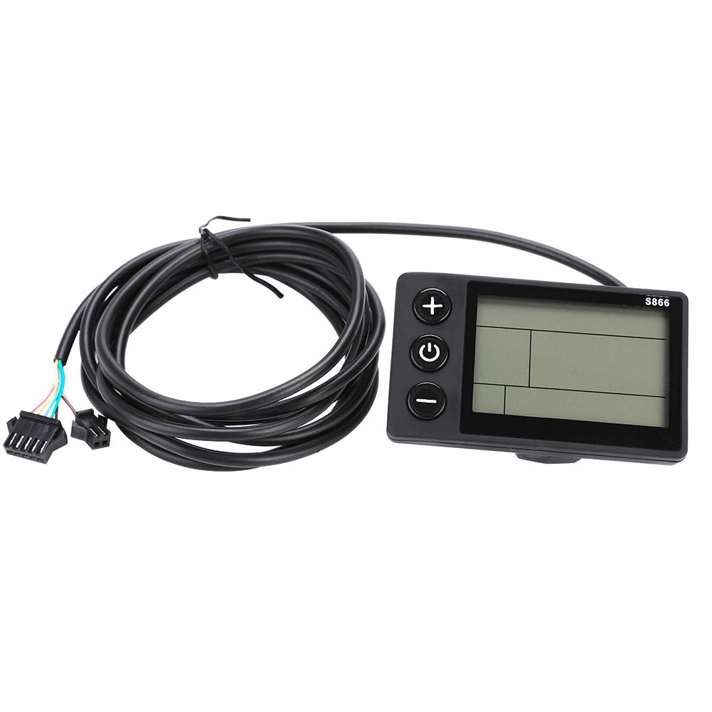Alomejor E Bike Brushless Controller Kit with LCD Instrument 24V/36V 36V/48V 250W/350W? Motor Brushless Controller with LCD Panel for E Bike Electric Bicycle Scooter(36V/48V)