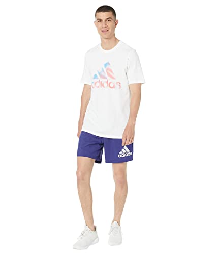 adidas Men's Run It Shorts, Legend Marine/Blue Tint S18, Large/5" Inseam