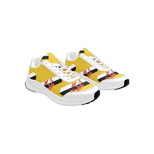 AFFAMA Brunei Darussalam Flag Mens Running Shoes Lightweight Fashion Sneaker White
