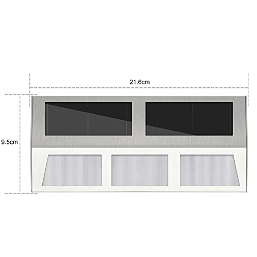 Outdoor lights Solar Light Garden Light Outdoor Home Garden Villa Exterior Wall Street Light Waterproof Decorative Wall Light Outdoor Staircase Light