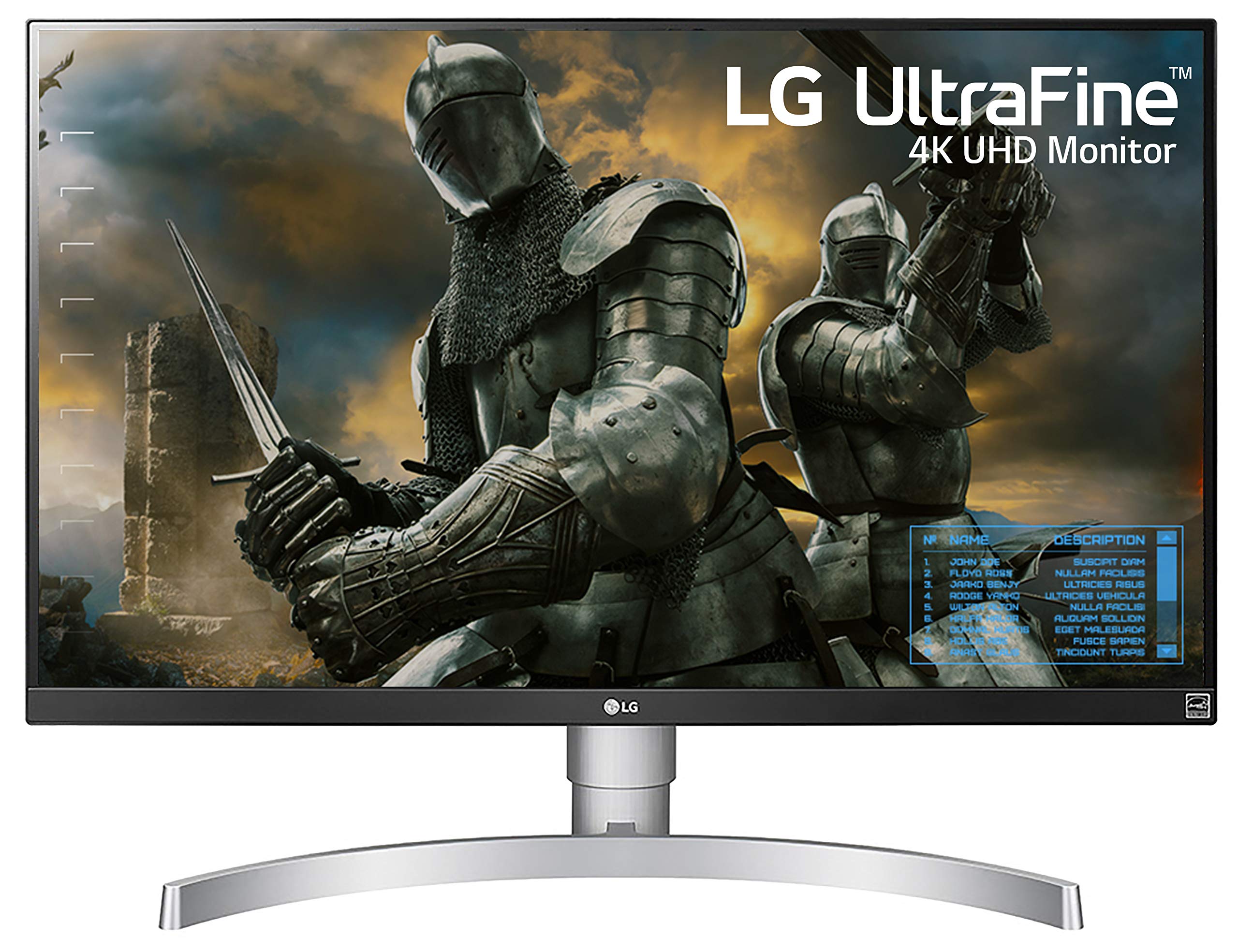 LG 27UK650-W 27in 4K UHD IPS Monitor with HDR10 and AMD FreeSync Technology (2018) (Renewed)