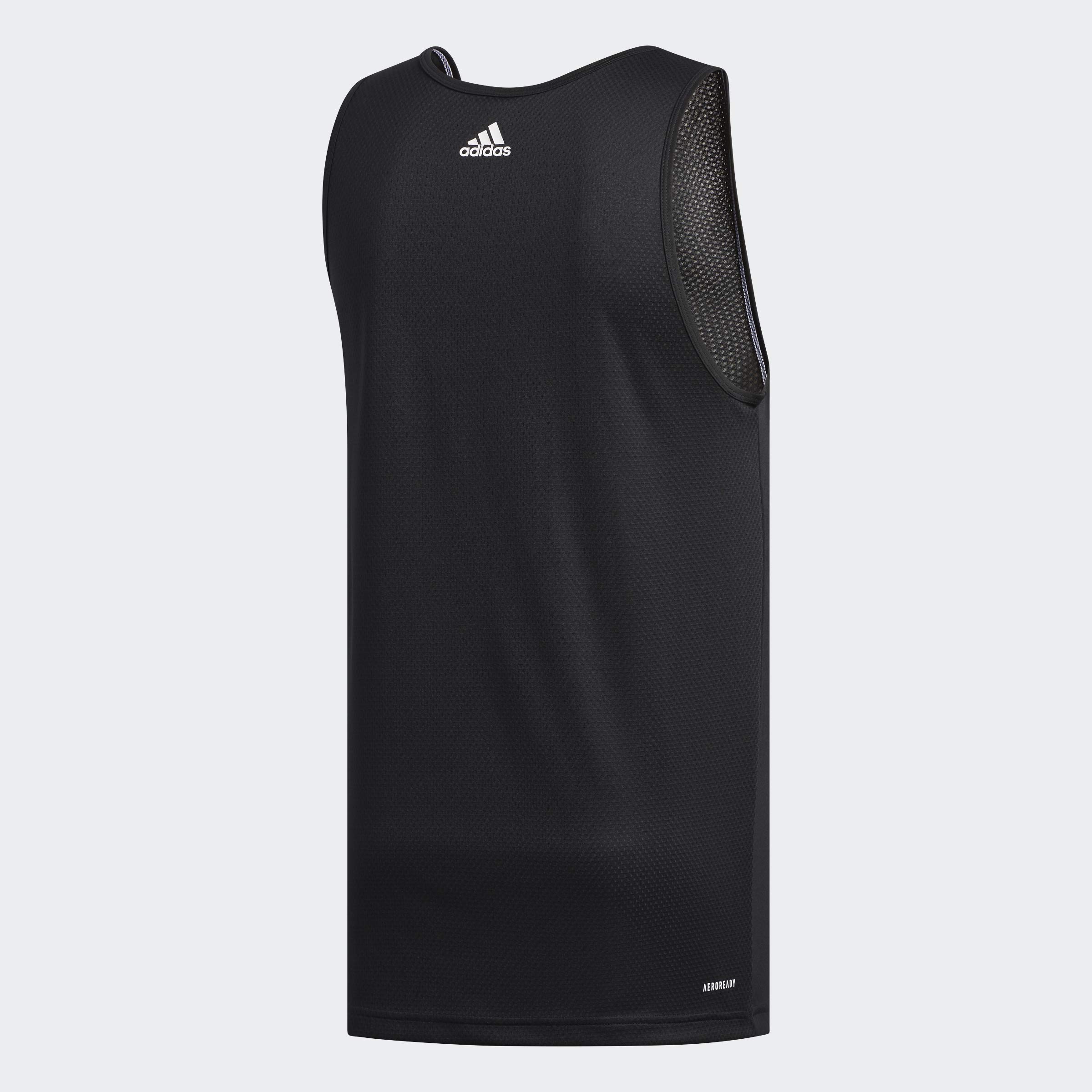 adidas Men's Sport 3-Stripes Tank Scarlet X-Large