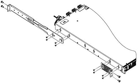 RW RoutersWholesale Mounting Kit Compatible/Replacement for Cisco Catalyst C9500 Switches / C9500-4PT-KIT=