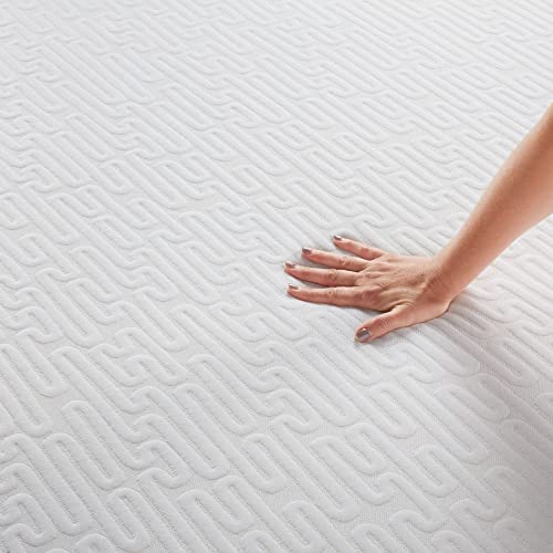 Serta - 9 inch Amazon Exclusive Cooling Gel Memory Foam Mattress, King Size, Medium-Firm, Supportive, CertiPur-US Certified, 100-Night Trial - Pure Slumber,White