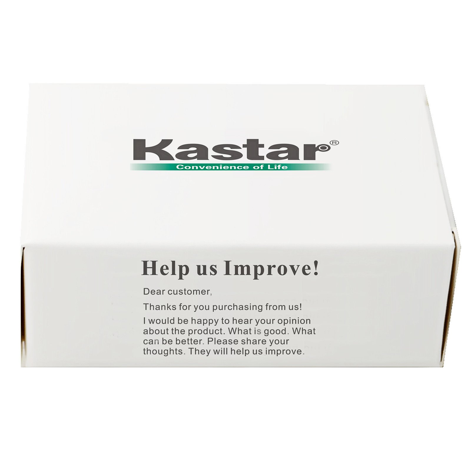 Kastar Rechargeable Ni-MH Battery 2/3AAA 1.2V 400mAh Flat Top Replacement For Solar Light, Solar Flowers, Remote Control, Garden Light [10Pcs]