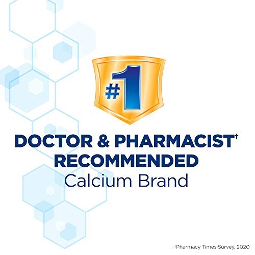 Citracal Maximum Plus Highly Soluble, Easily Digested, 630 mg Calcium Citrate With 1000 IU Vitamin D3, Bone Health Supplement for Adults, Caplets, 180 Count