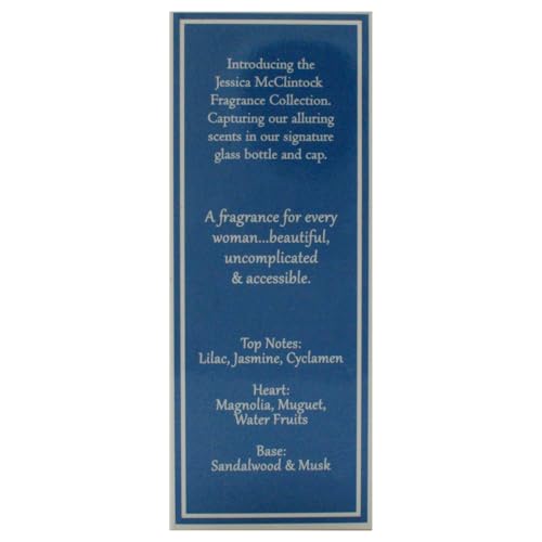 Jessica McClintock No. 3 Eau de Parfum Spray for Women, 3.4 Ounce