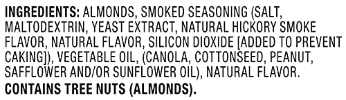 Amazon Brand - Happy Belly Smoked Almonds, 16 ounce (Pack of 1)