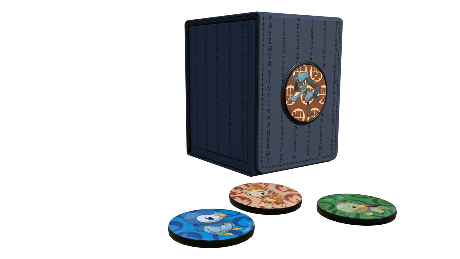 Ultra Pro - Sinnoh Alcove Click Deck Box for Pokemon, MTG, Baseball, Basketball, Football and other Trading Cards or Board Games