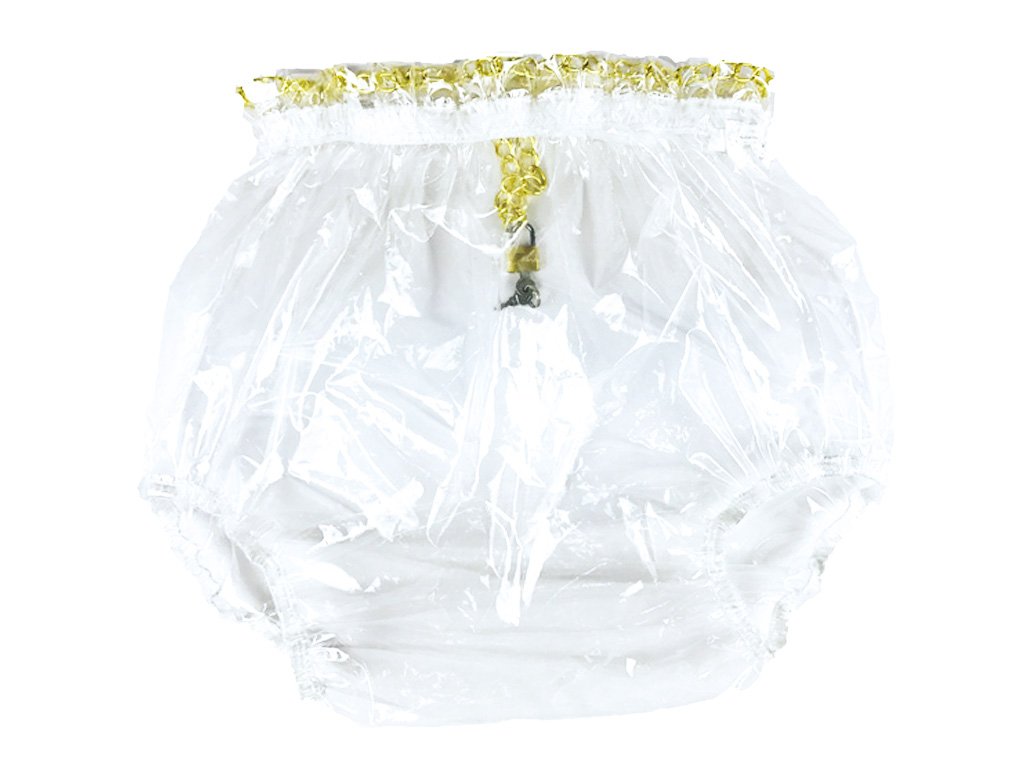 Haian Panties, Clear Glass, 2XL (Lot de 1)