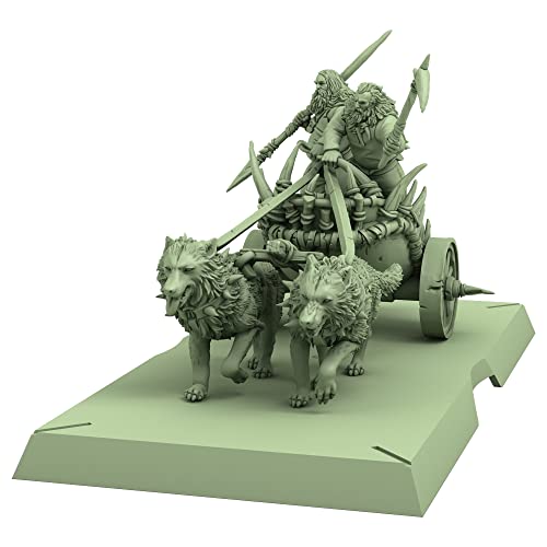 CMON A Song of Ice and Fire Tabletop Miniatures Frozen Shore Chariots Unit Box | Strategy Game for Teens and Adults | Ages 14+ | 2+ Players | Average Playtime 45-60 Minutes | Made