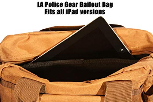 LAPG Tactical Bailout Gear Bag, Men's Diaper Bag, Tactical Dad Bug Out Bag, Range Go-To Bag, Multi-Pockets, Multicam