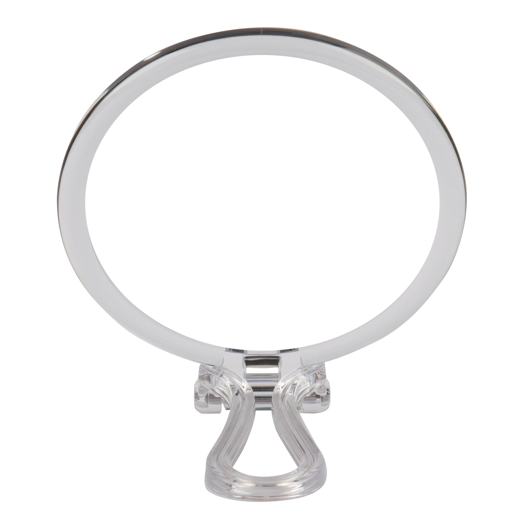 Miss Sweet Folding Hand Held Mirror with 10x Magnification & True Image, 6.1inch Travel Mirror (10X)