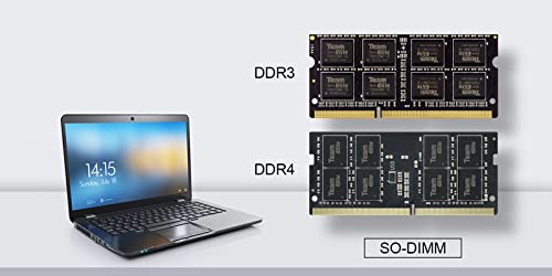 TEAMGROUP Elite DDR4 32GB Kit (2 x 16GB) 2666MHz PC4-21300 CL19 Unbuffered Non-ECC 1.2V SODIMM 260-Pin Laptop Notebook PC Computer Memory Module Ram Upgrade - TED432G2666C19DC-S01