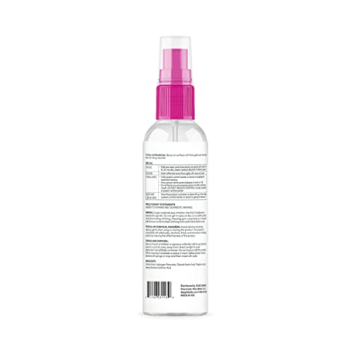 dapple Breast Pump Cleaner Spray Baby, 8 Fl Oz Bottle, Unscented, Plant Based & Hypoallergenic - Removes Milk Residue - Easy Rinse Formula With Oxygenated Vinegar