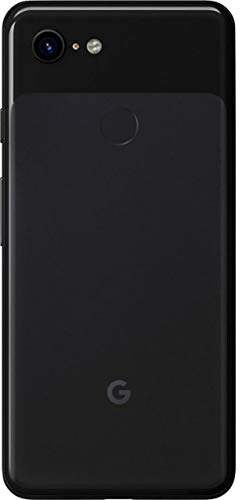 Pixel Phone 3-128GB - US Warranty - Just Black - (Renewed)