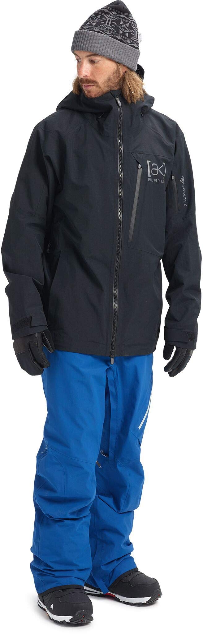 Burton Mens Ak Gore-Tex Cyclic Jacket, True Black, Medium