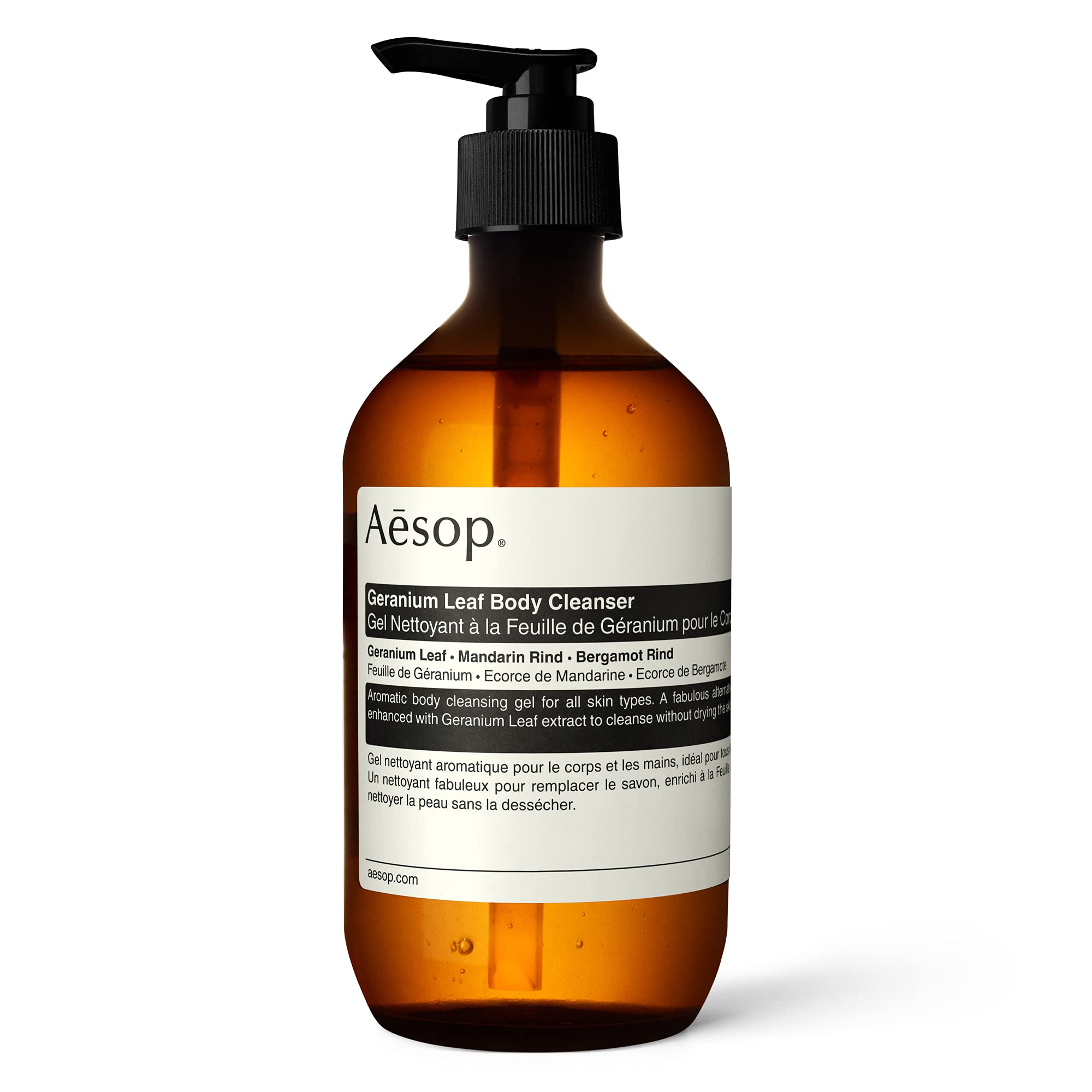 Aesop Shampoo, Conditioner, Geranium Leaf Body Cleanse, Reverence Aromatique Hand Wash | 500mL/16.9 fl oz | Paraben, Cruelty-free & Vegan