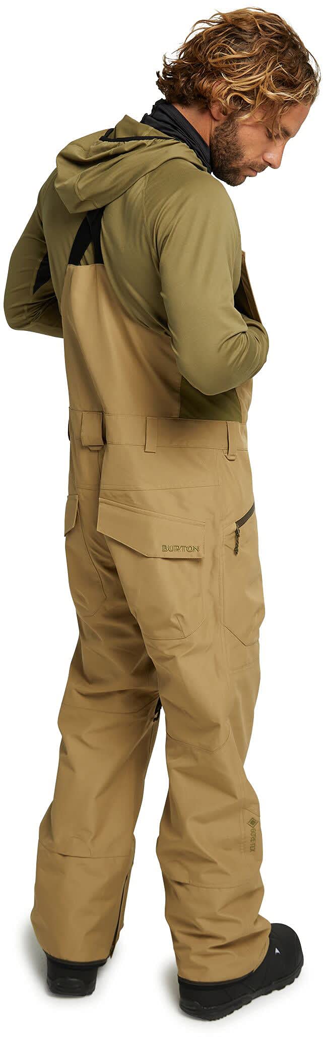 Burton Mens Gore-Tex Reserve Bib, Kelp New, X-Large