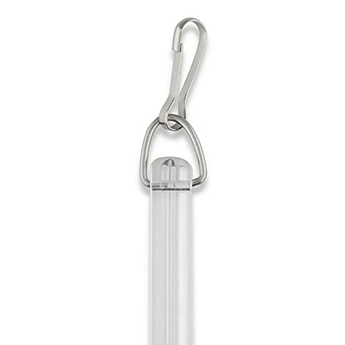 Kirsch 30" Fiberglass Drapery Baton Wand with Stainless Steel Snap Hook