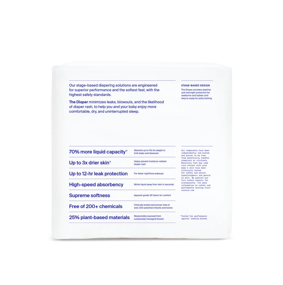 Coterie Size 5 Diapers, 22 CT