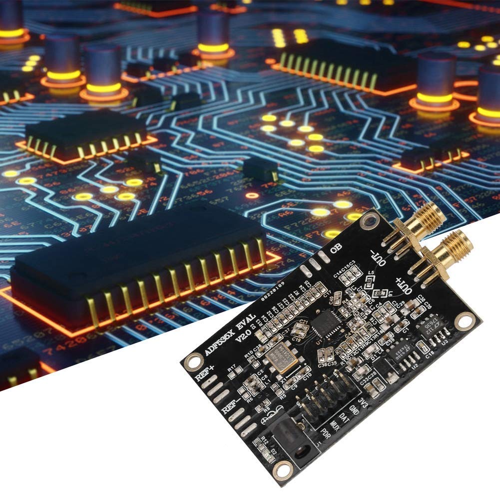 ADF5355 Development Board 54M-13.6GHz RF Source PLL VCO Phase Locked Loop Frequency Synthesizer Generator Module