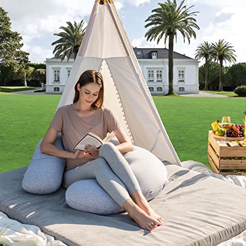 Maternity Pillow U Shape, Pregnancy Pillows for Sleeping, Body Pillow, Full Body Pillow,Back Hip Leg Abdominal Support Soft and Comfortable Maternity Pillow, Pillowcase Removable Easy to Clean…
