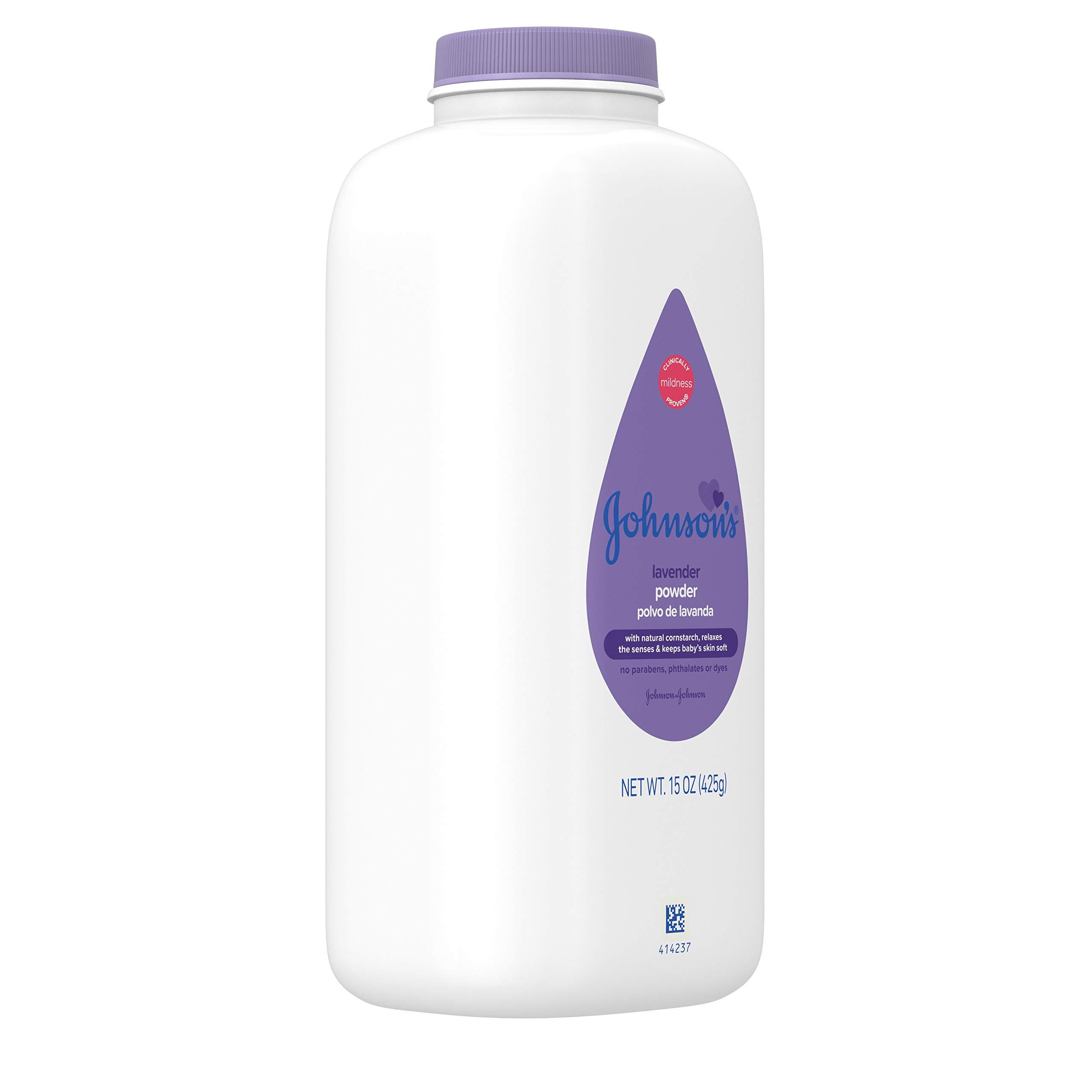 JOHNSON'S Baby Powder Calming Lavender 15 oz (Pack of 5)