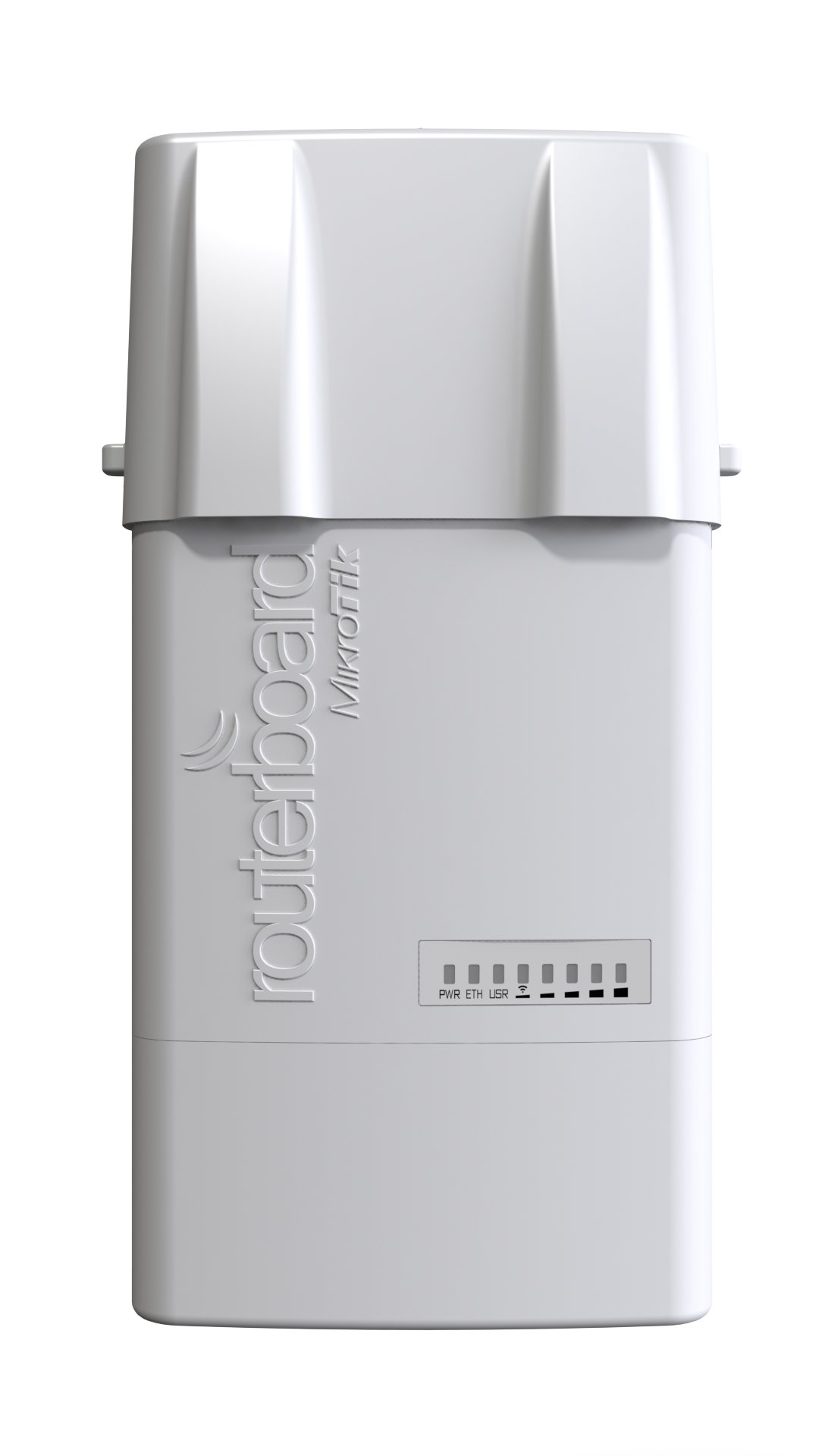 Mikrotik Wireless BaseBox 2 RB912UAG-2HPnD-OUT 2.4Ghz AP/Backbone/CPE with 1x Gigabit Port 2X RPSMA Connectors and 1x miniPCI-e Slot