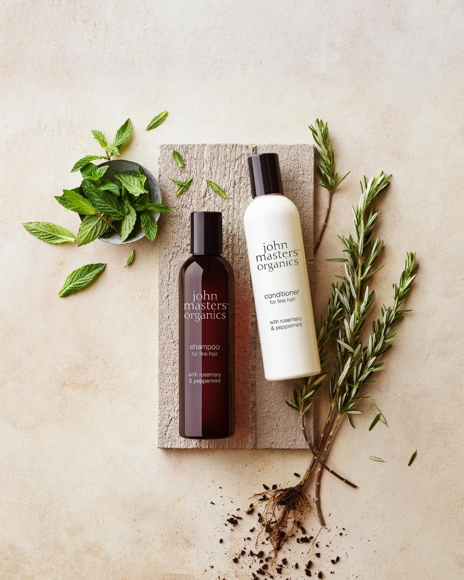 John Masters Organics Conditioner for Fine Hair with Rosemary & Peppermint 8 oz