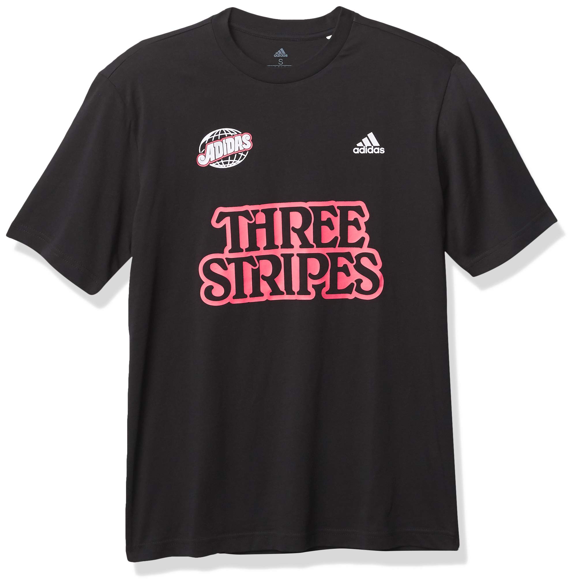 adidas mens Athletics Graphic Long Sleeve Tee Black 3X-Large