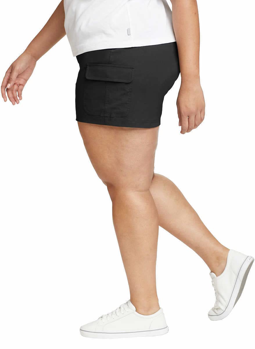 Eddie Bauer Womens Summer Trail Short Color Black (as1, Numeric, Numeric_6, Regular, Regular)